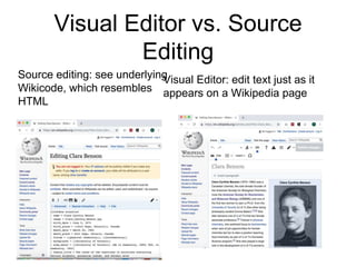 Getting started with Wikipedia editing ppt | PPTX