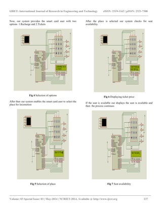 Train ticketing system using smartcard | PDF