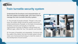 Train turnstile - Mairsturnstile.com