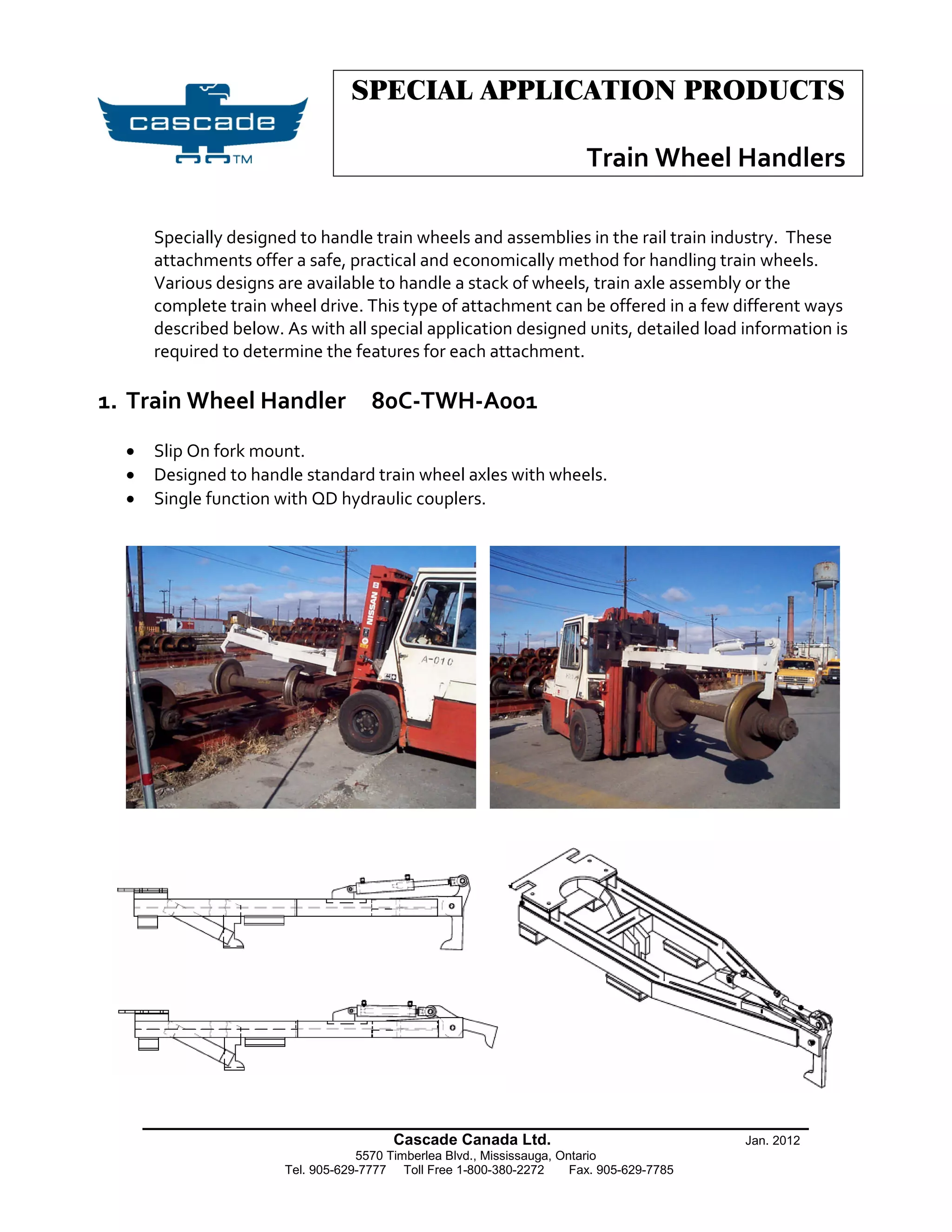 Train Wheel Handlers Guide R0 | PDF