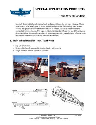 Train Wheel Handlers Guide R0 | PDF