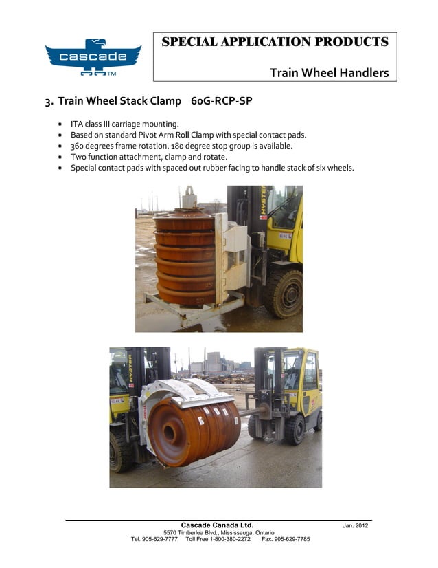 Train Wheel Handlers Guide R0 | PDF