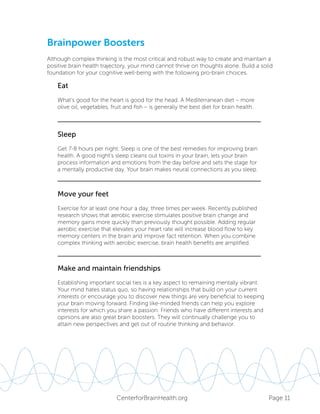 Train your brain to thrive from Nine to Five | PDF