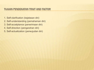 Trait and Factor | PPTX