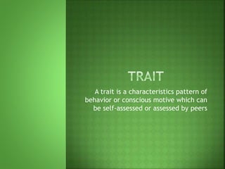 Trait inference presentation | PPT | Free Download