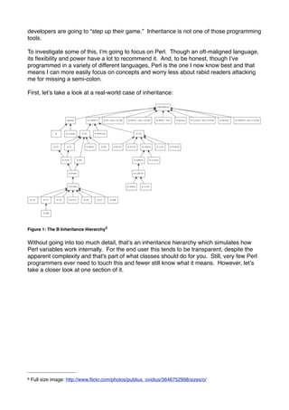 Inheritance Versus Roles - The In-Depth Version | PDF