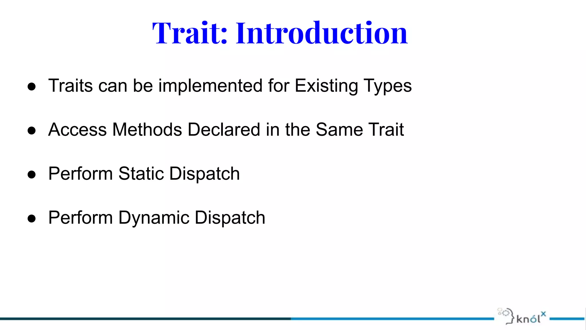 Traits: Introduction to Define Shared Behavior | PPT Traits: Introduction to Define Shared Behavior | PPT