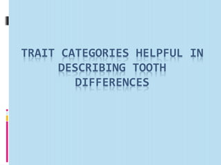 traits describing tooth preferances .pdf