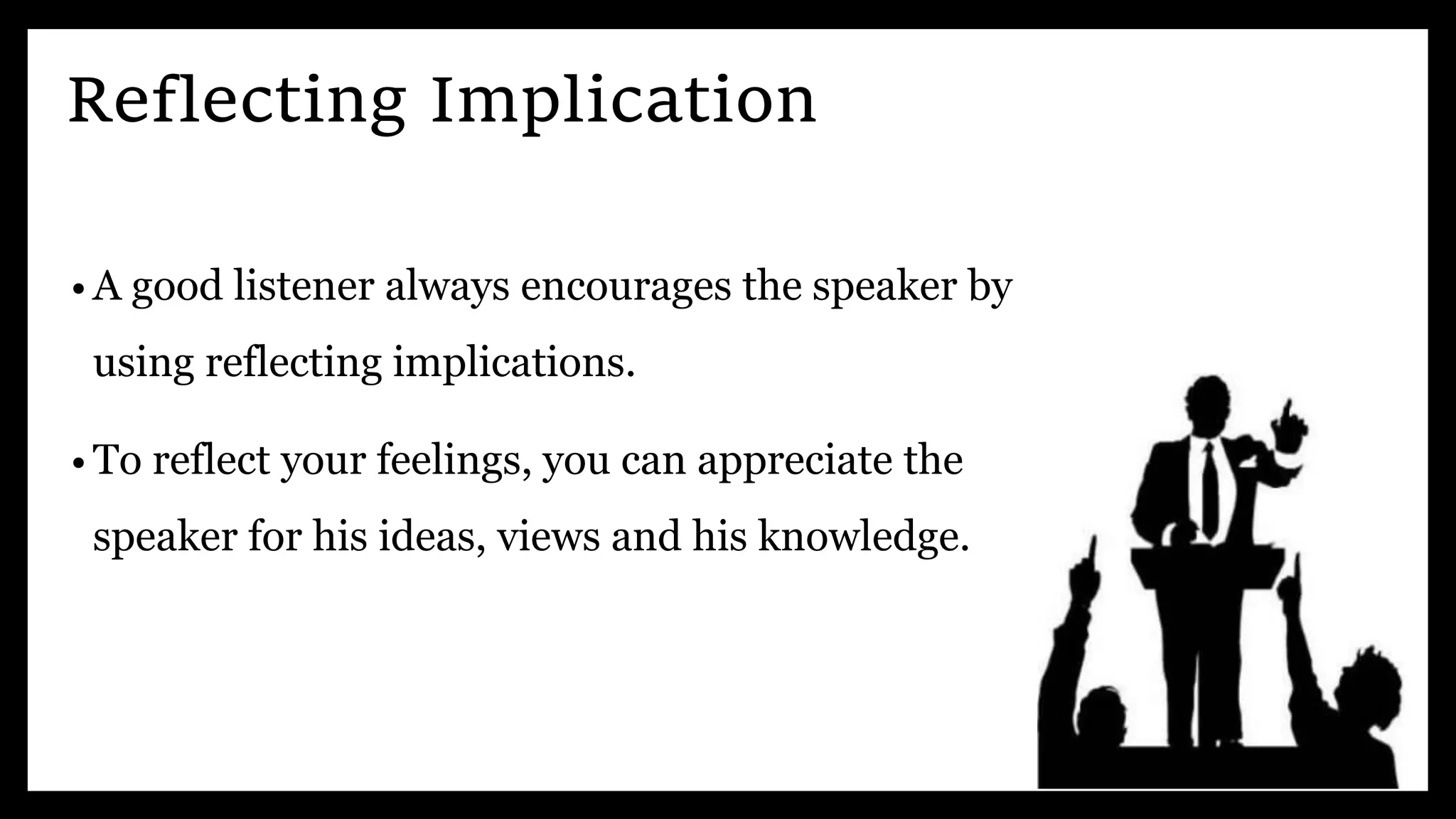 Traits of a good listener | PPT