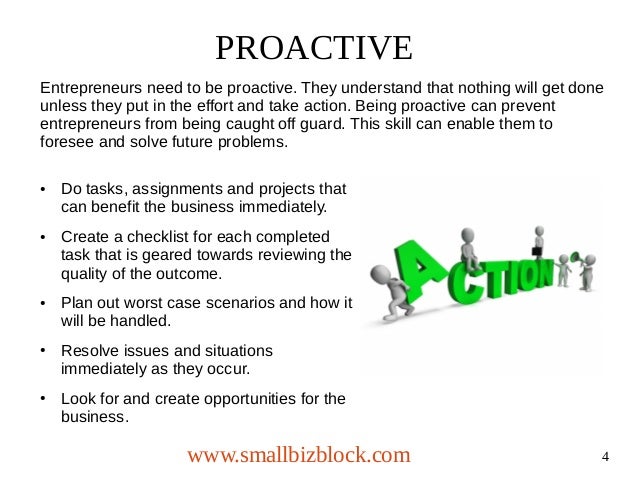 Traits of an Entrepreneur - Success as a Small Business Owner