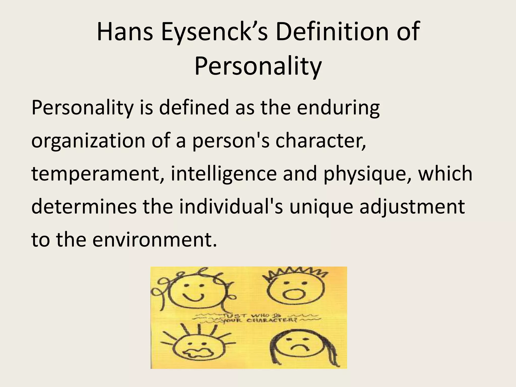 Traits theory, its contributions and its limitations to predict human differences | PPTX