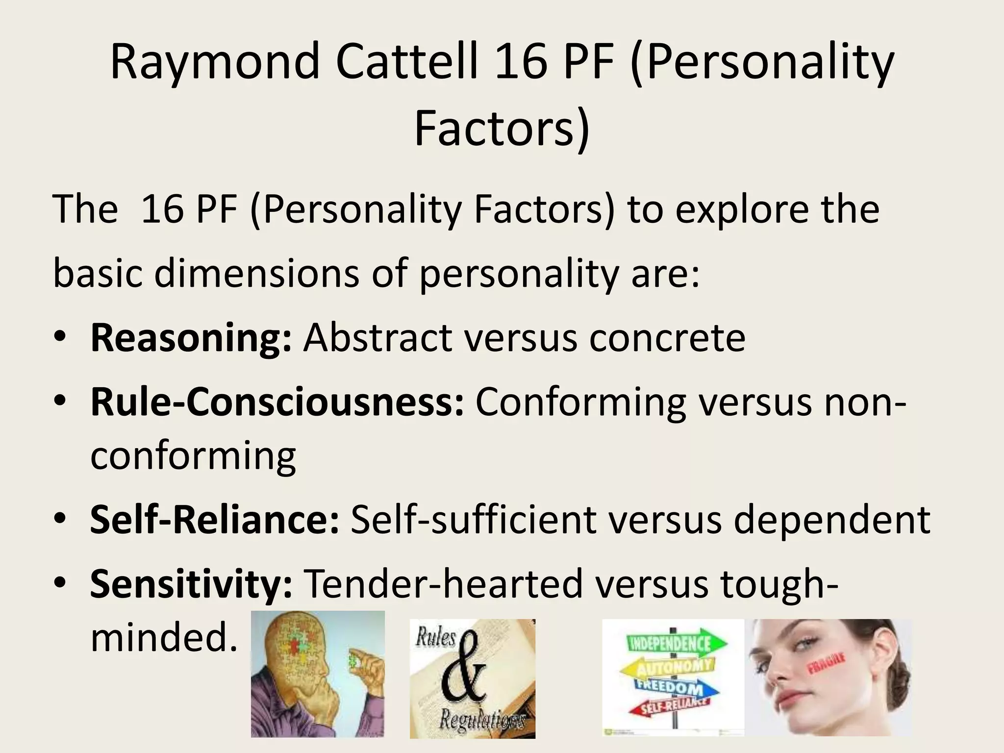 Traits theory, its contributions and its limitations to predict human differences | PPTX