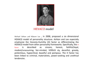 Trait theories personality theories | PPTX