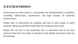 Gordon Allport Trait Theory of Personality | PPTX | Mental Health ...