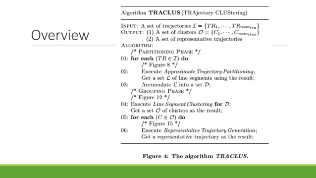 Trajectory Clustering Traclus Algorithm Pdf Computing Technology And Computing