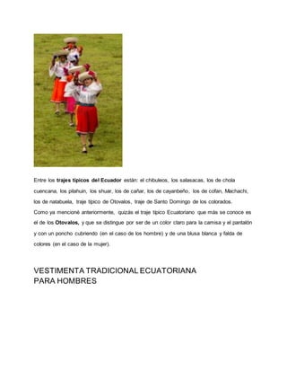 Trajes tipicos (4) | DOCX