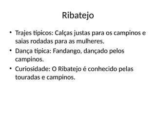 Trajes tipicos de portugal - regiões PT_PPT | PPTX