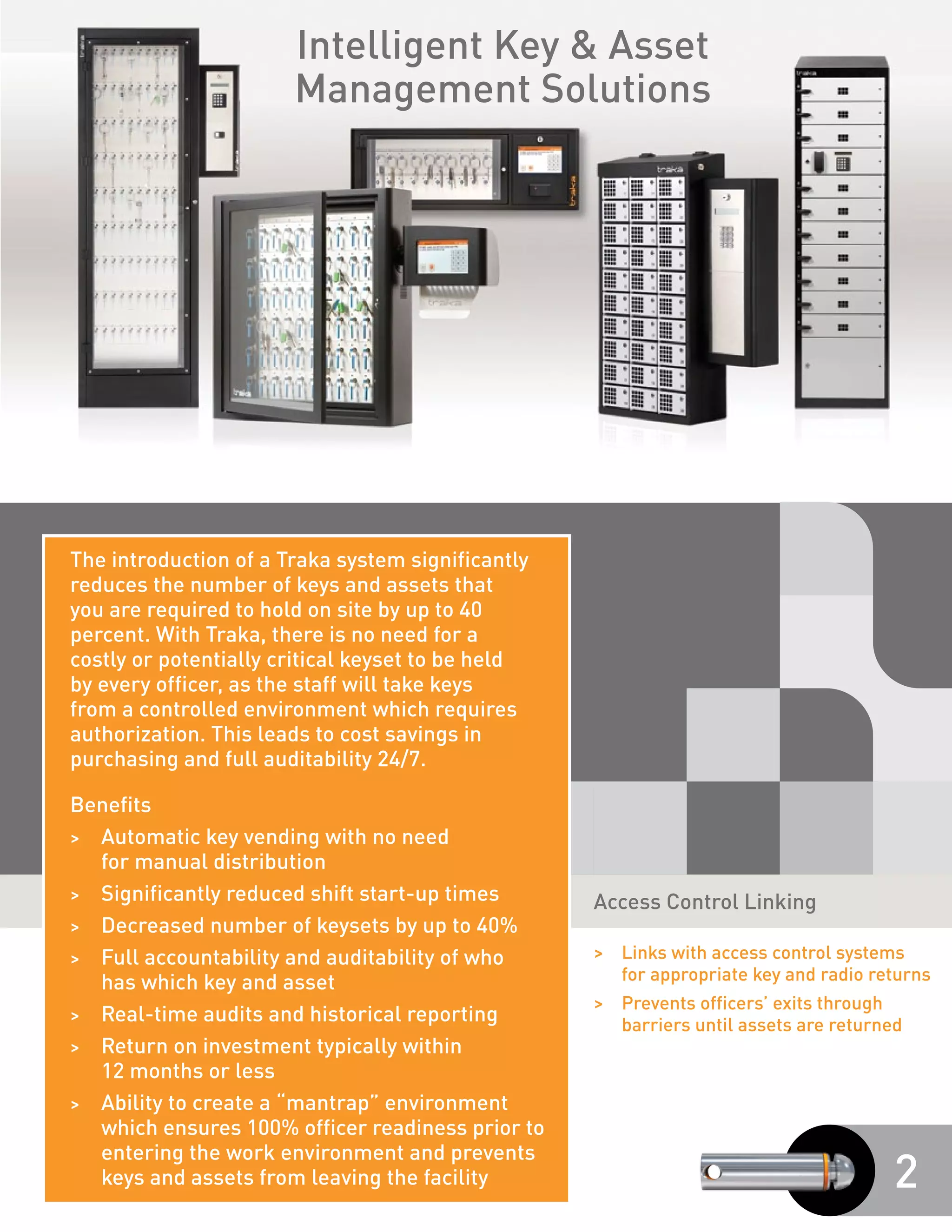 Traka prison brochure | PDF