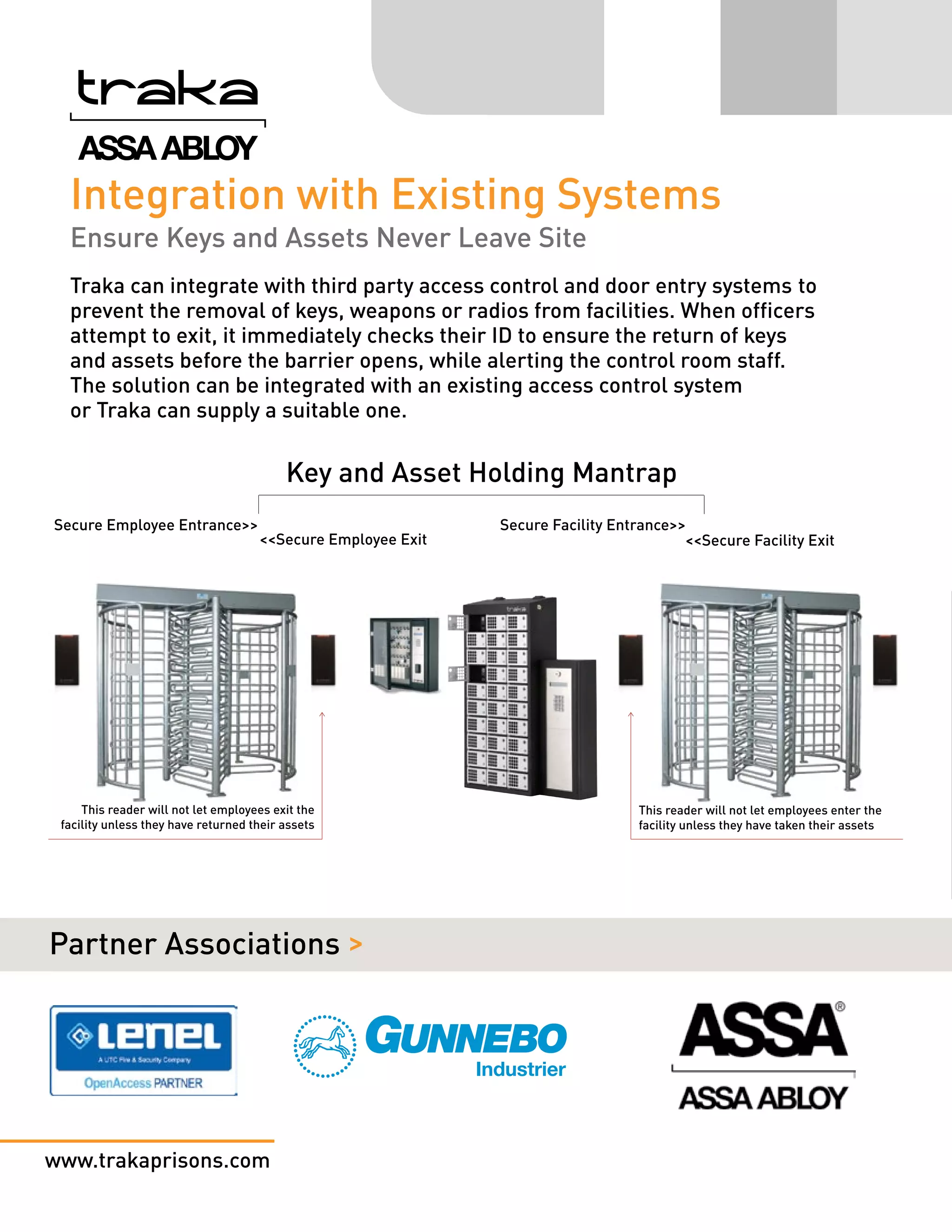 Traka prison brochure | PDF