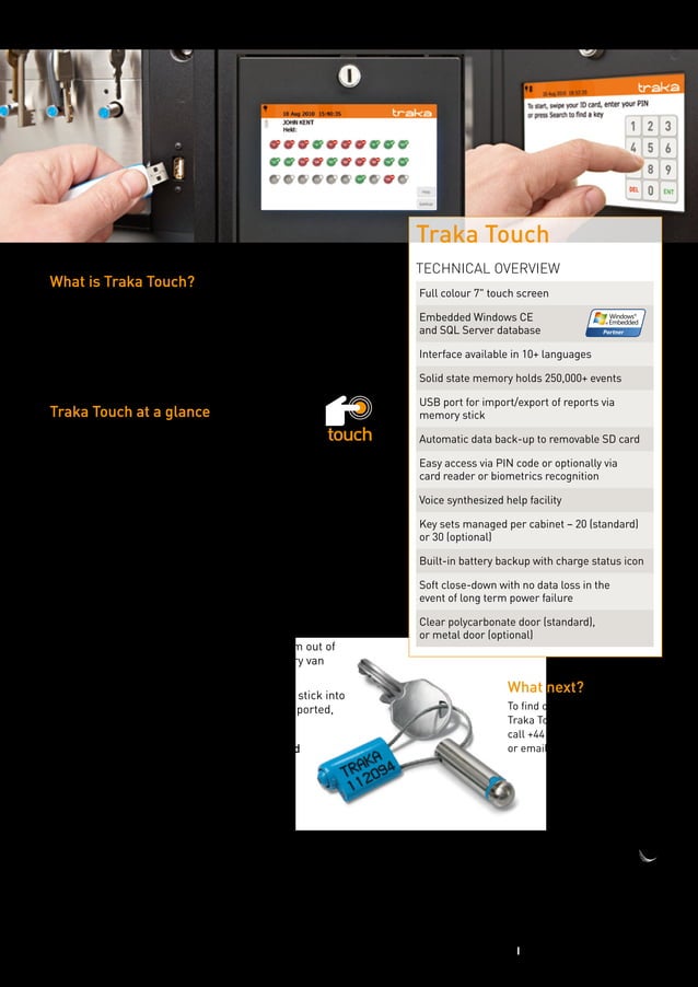 Traka Touch | PDF