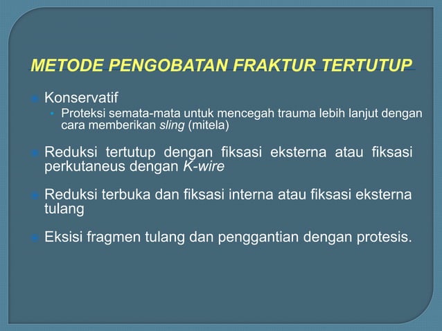 Traksi Dalam Orthopaedi Dr Yuda Umm | PPTX