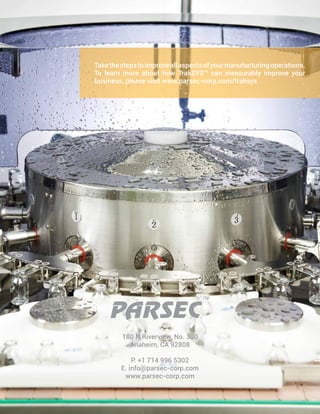 TrakSYS by Parsec | PDF