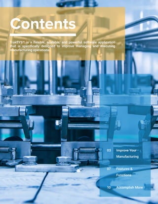 TrakSYS by Parsec | PDF