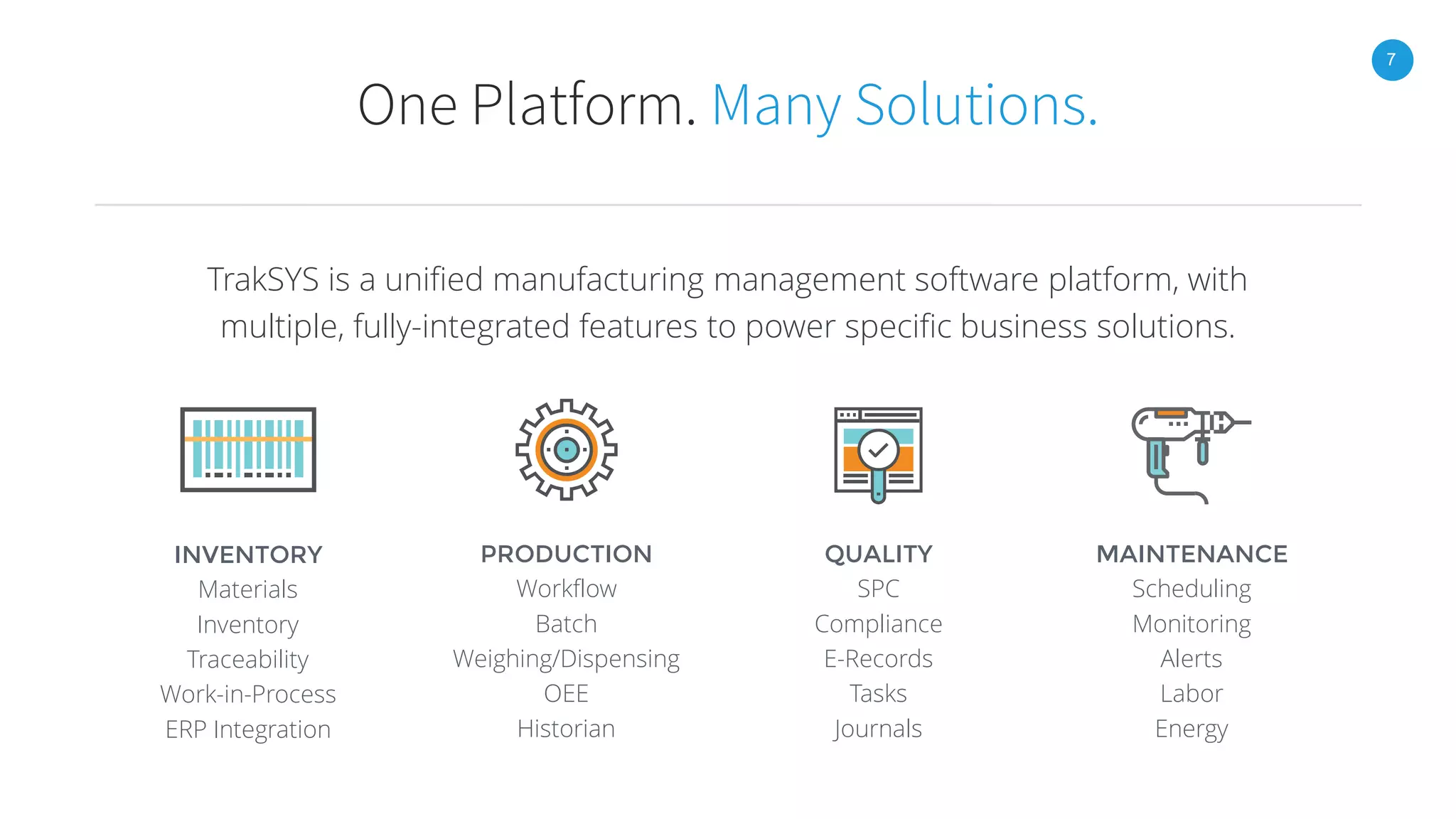 TrakSYS 10 | Performance Management Solution | MES | PDF