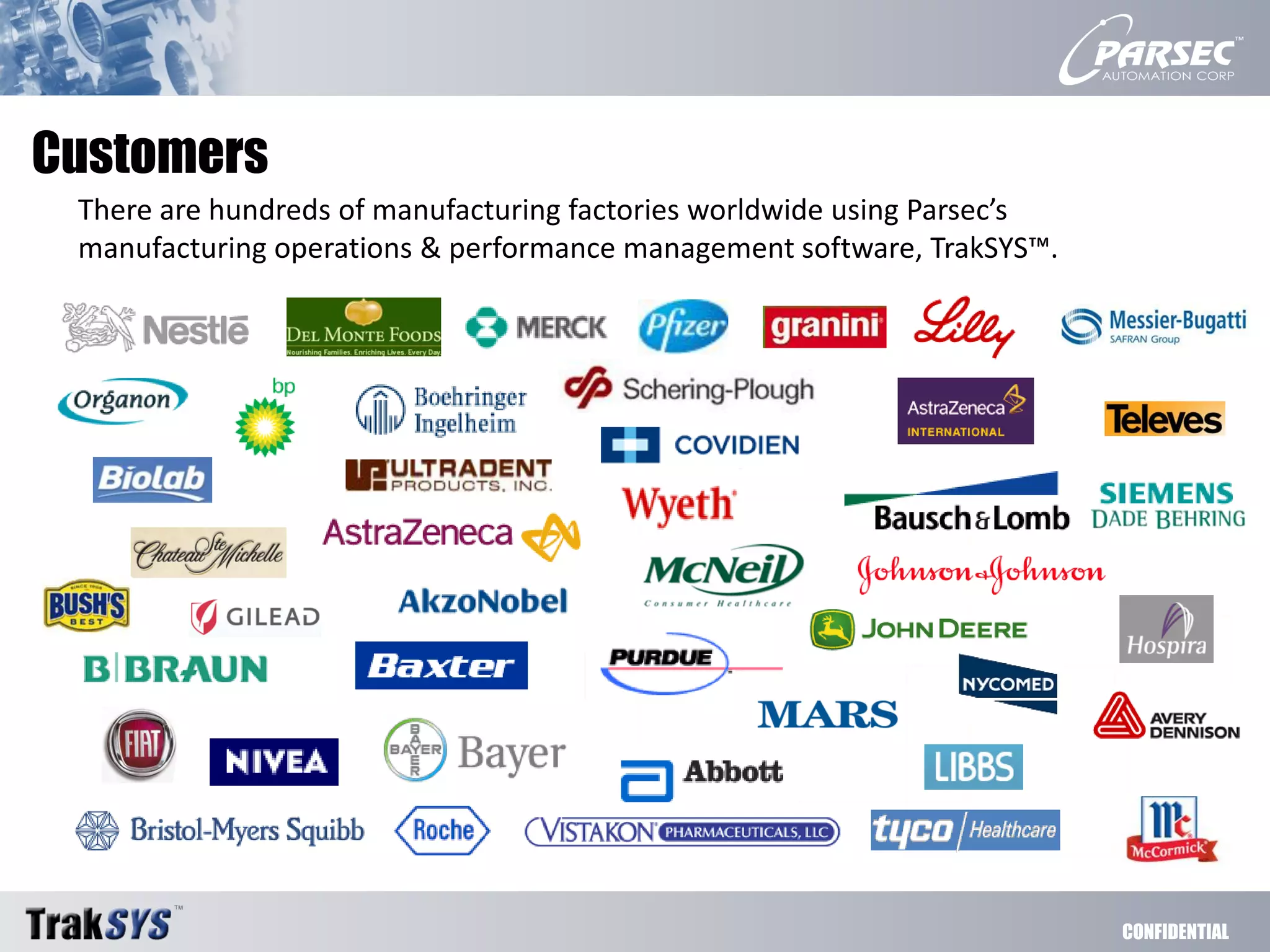 Trak Sys Presentation Mfg | PDF