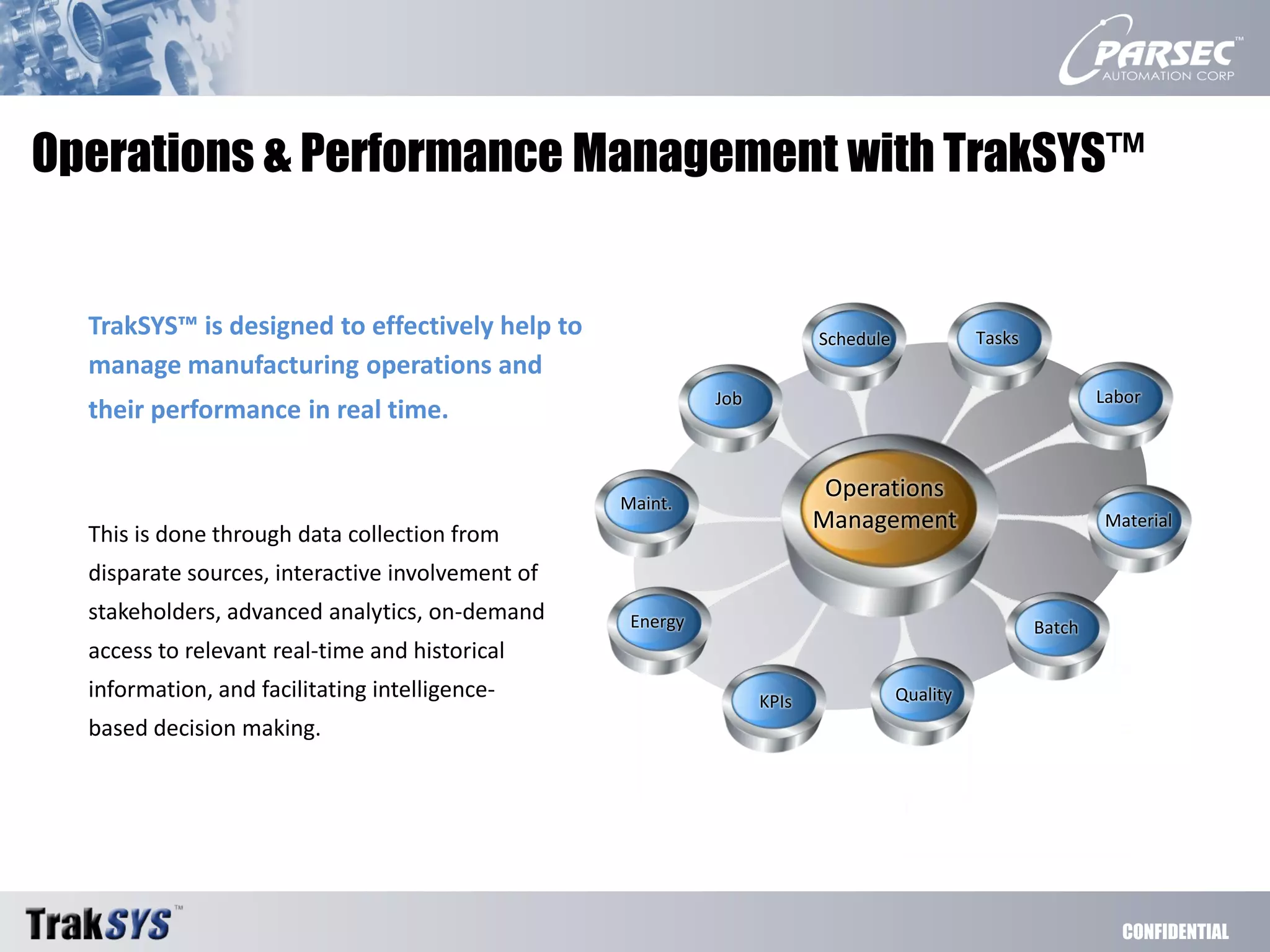 Trak Sys Presentation Mfg | PDF
