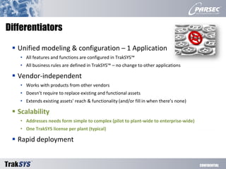 Trak Sys Presentation Mfg | PPT