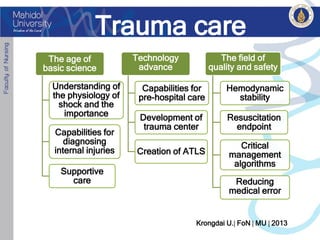 Trauma nurse coordinator role and resposibility | PDF