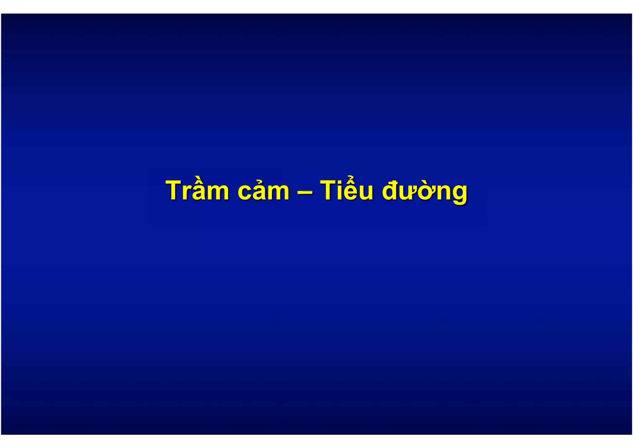 Tram cam va benh noi khoa 2 | PPT