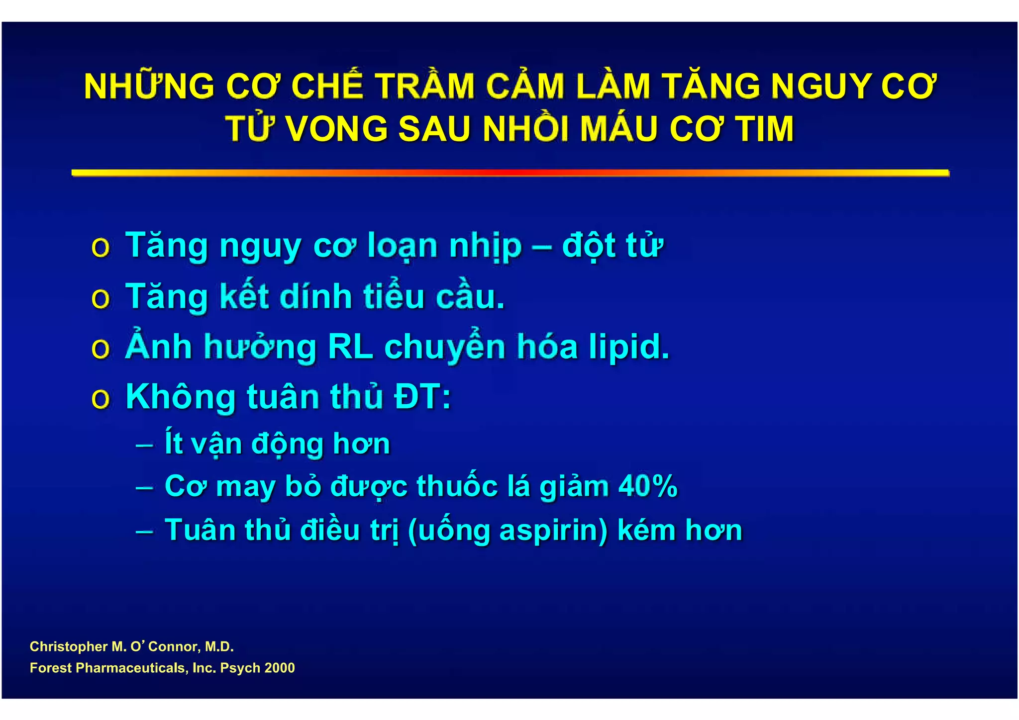 Tram cam va benh noi khoa 2 | PPT