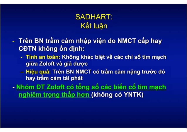 Tram cam va benh noi khoa 2 | PPT