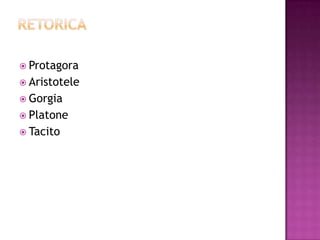 Tra Mito E Logos | PPTX