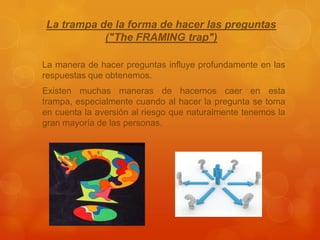 Trampas psicologicas | PPTX