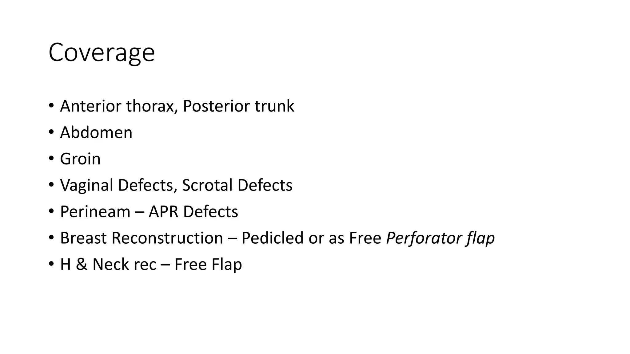 TRAM - Modified TRAM , DIEP Flap - for Breast reconstruction | PPTX