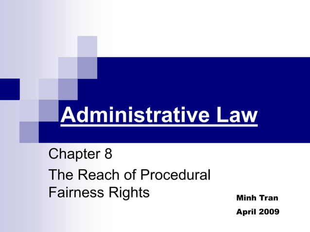 PresentationAdministrativeLawprocedural fairness.ppt