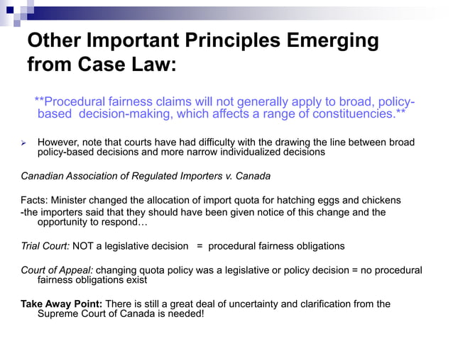 PresentationAdministrativeLawprocedural fairness.ppt