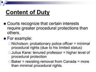 PresentationAdministrativeLawprocedural fairness.ppt