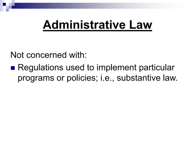 PresentationAdministrativeLawprocedural fairness.ppt