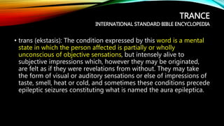 Trances in the Bible | PPTX