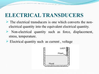Tranduction principle and measurements | PPT