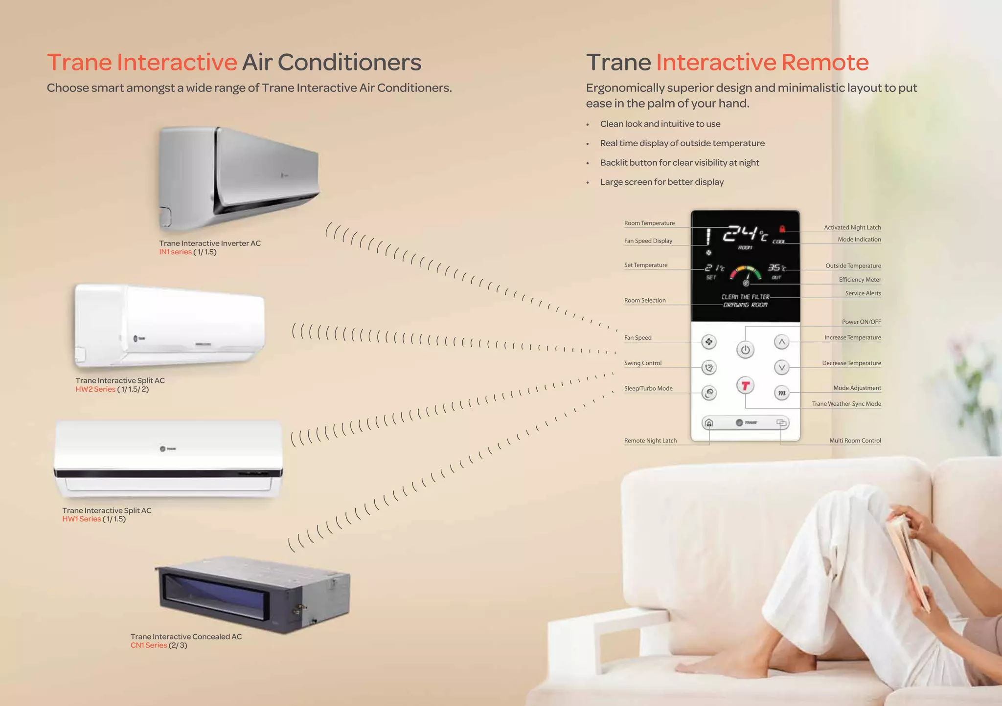 TRANE Interactive Air Conditioners | PDF