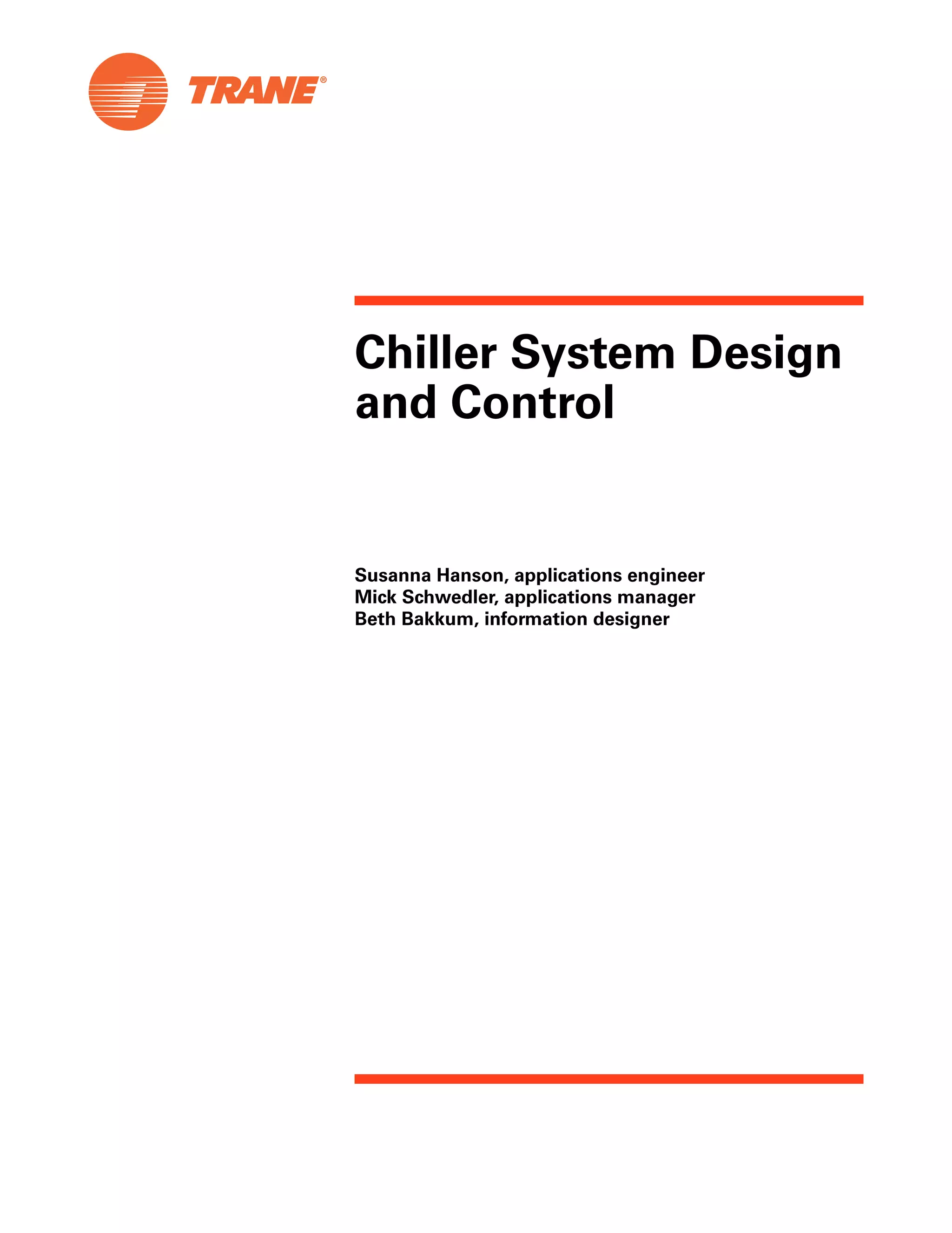 Trane design chiller.pdf