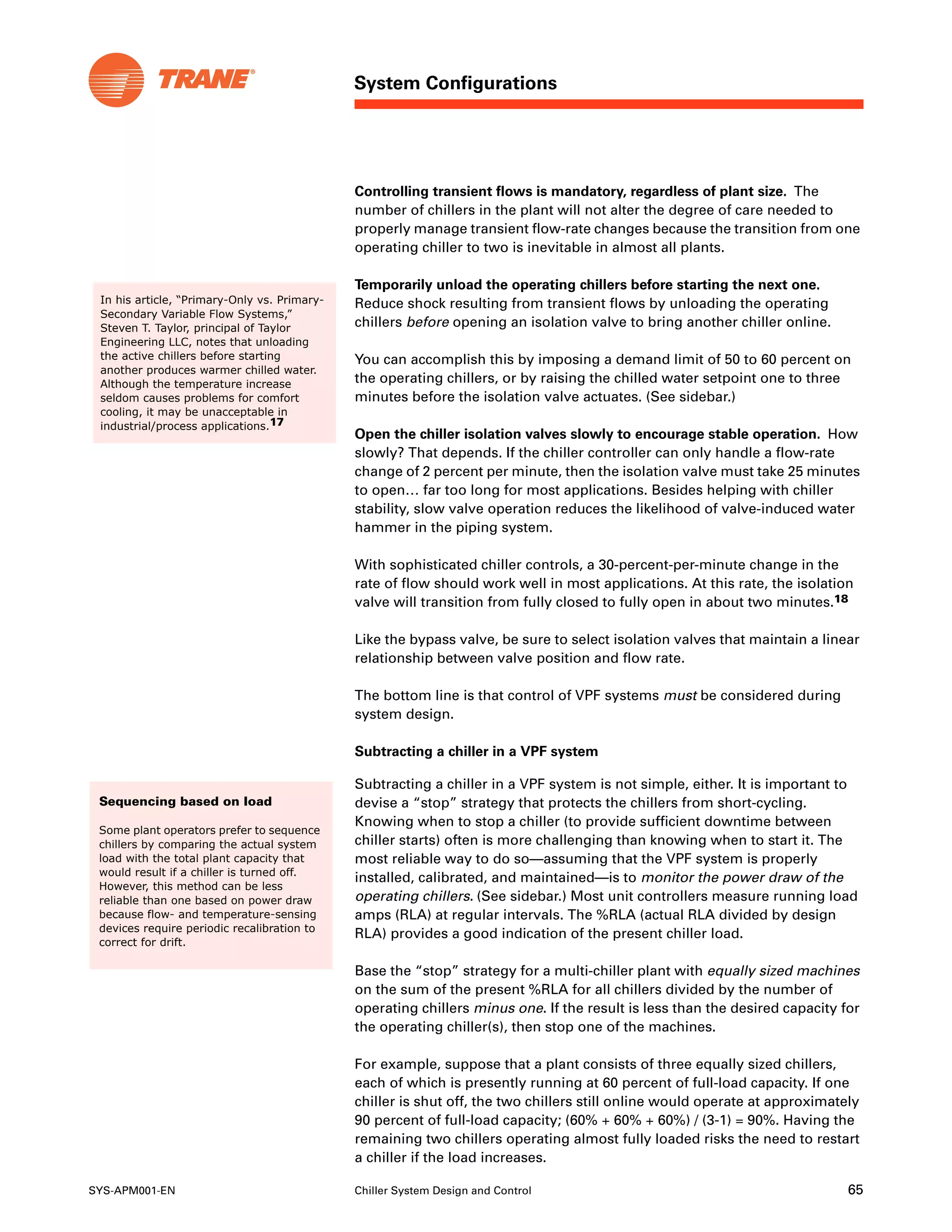 Trane design chiller.pdf