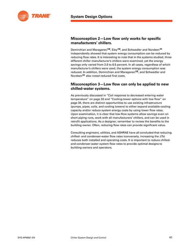 Trane design chiller.pdf | Home Appliances | Home & Garden