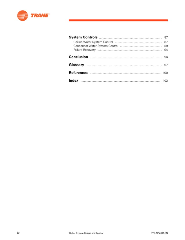 Trane design chiller.pdf | Home Appliances | Home & Garden