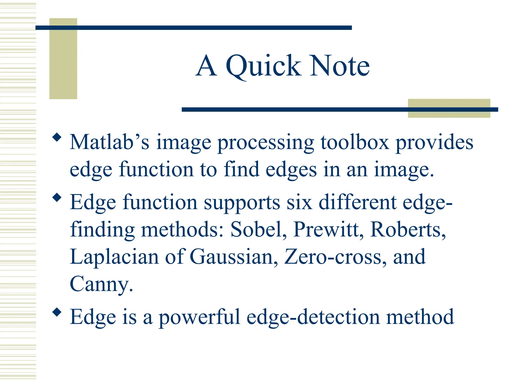 Edge Detection Techniques In Image Processing Ppt 3 D Graphics